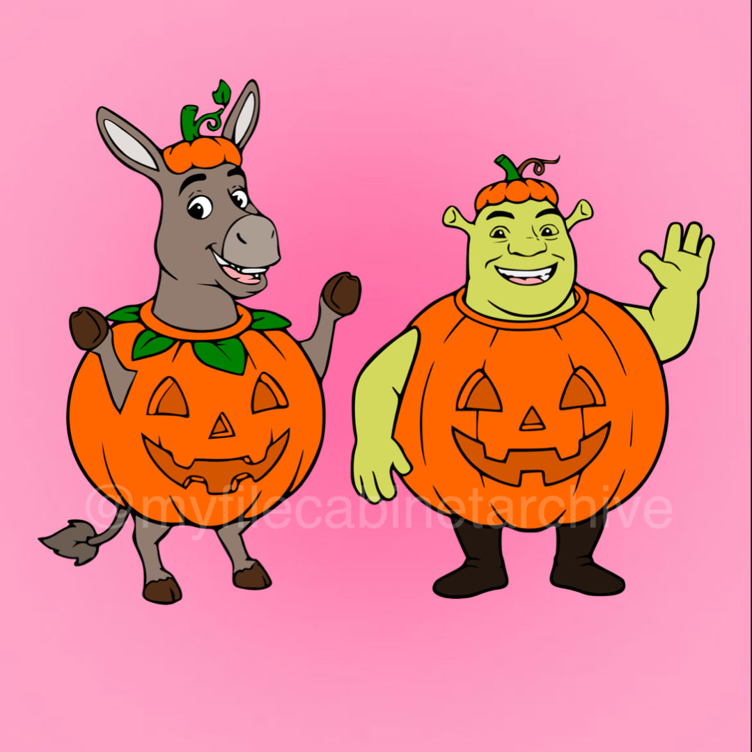 Shrek Donkey (2) SVG + PNG – My File Cabinet Archive