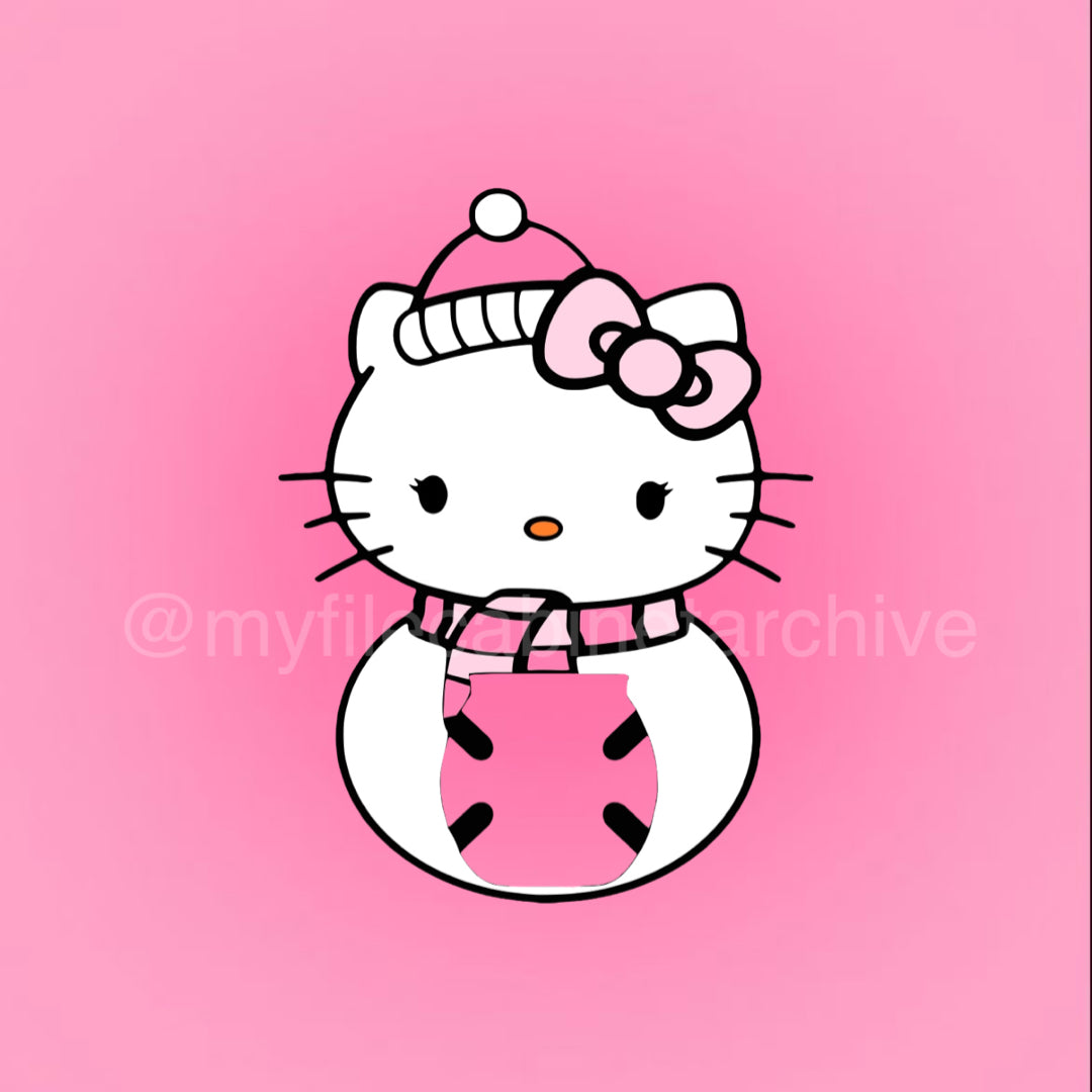 HK Snowman Buzzball Holder SVG – My File Cabinet Archive