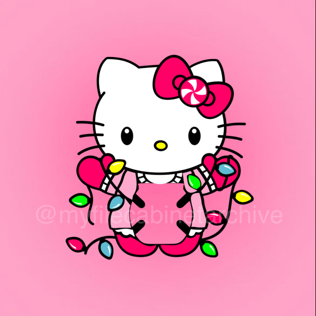 HK Christmas Lights Buzzball Holder SVG – My File Cabinet Archive