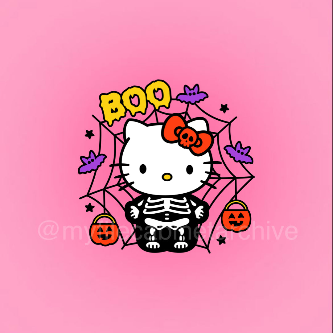 HK Boo Skeleton SVG + PNG – My File Cabinet Archive