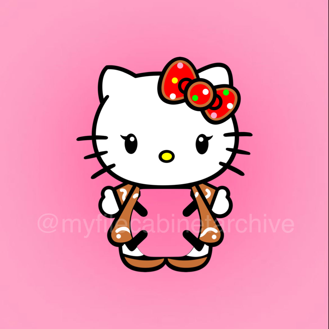 HK Gingerbread Buzzball Holder SVG – My File Cabinet Archive