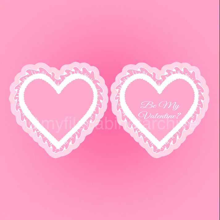 Ruffled Heart Valentine (2) SVG + PNG – My File Cabinet Archive