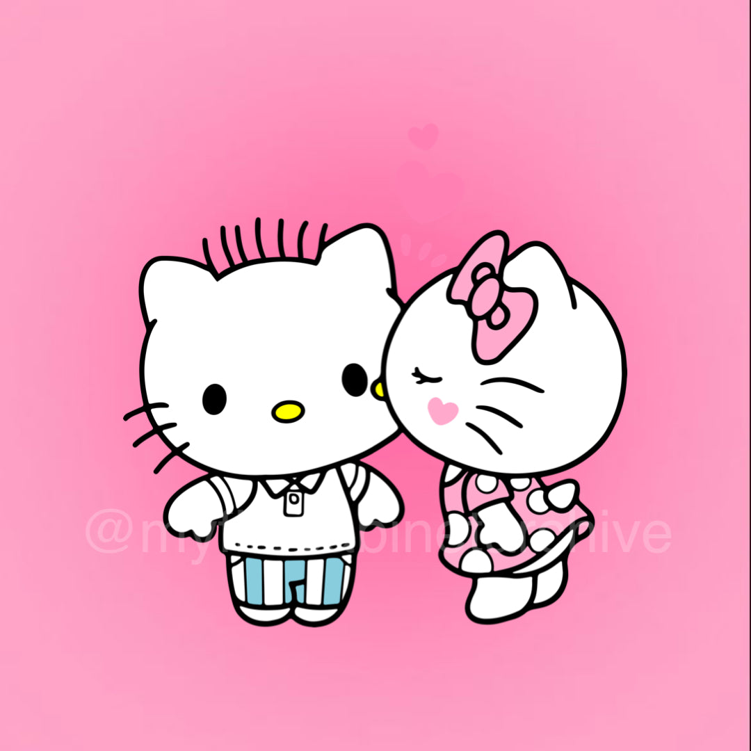 HK Kissing Dear Daniel SVG + PNG – My File Cabinet Archive