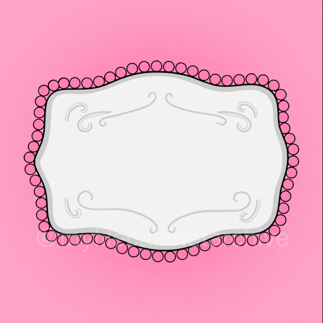 Western Belt Buckle SVG + PNG – My File Cabinet Archive